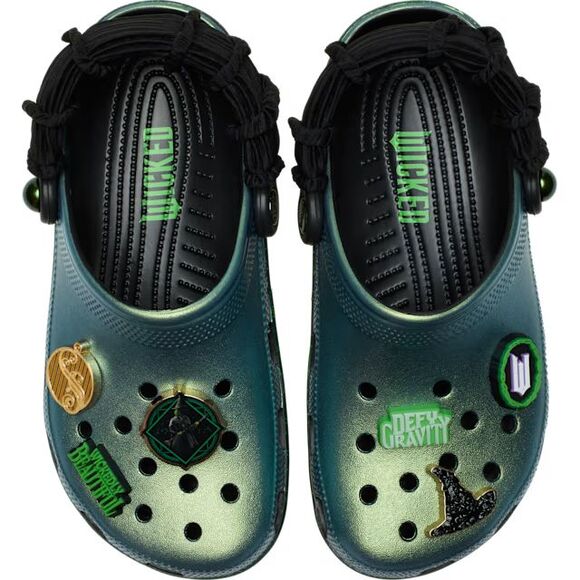 CROCS | Shoes | Crocs Classic Clog Wicked Witch Elphaba 2524 Green ...